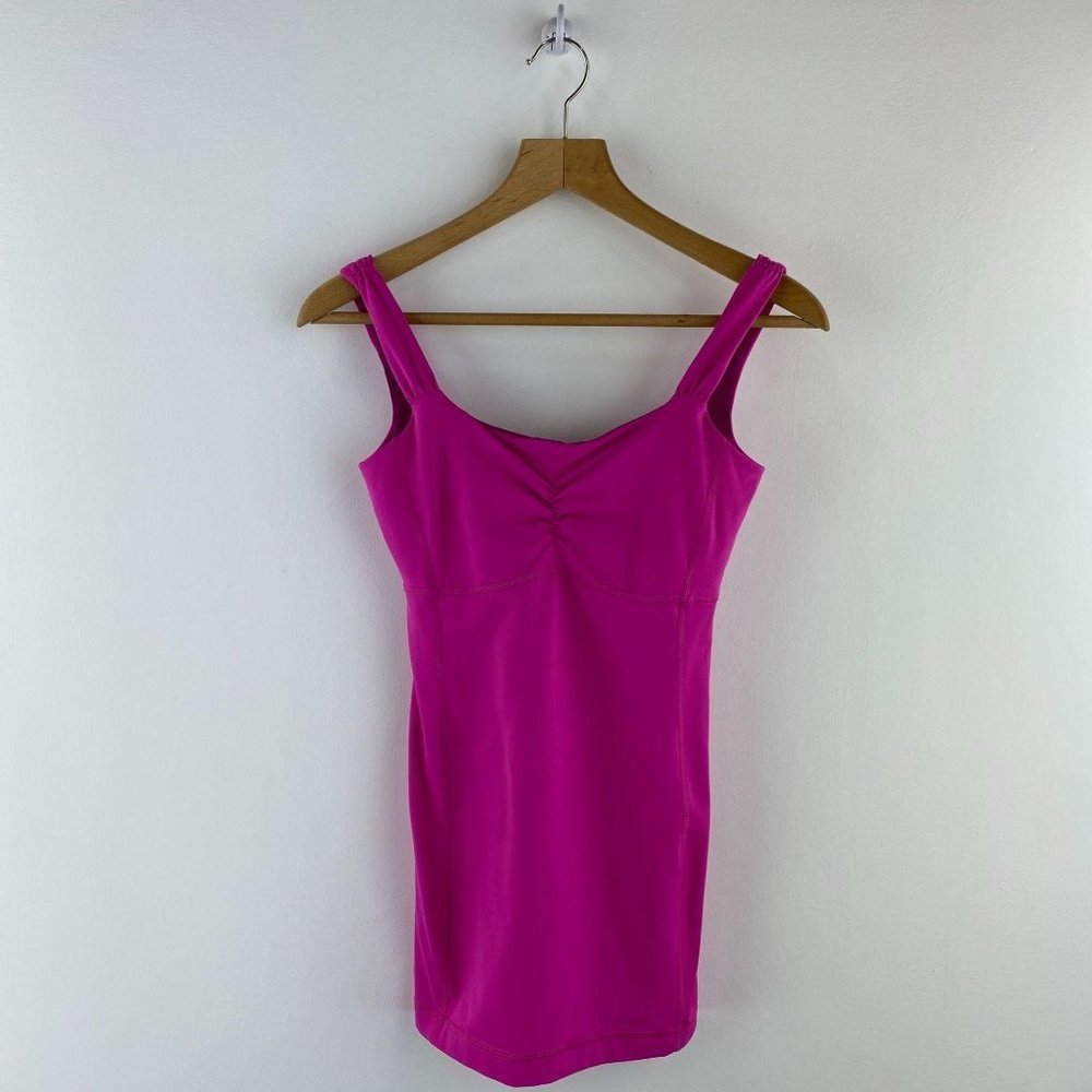 Lululemon Hot Pink Running Top Gem